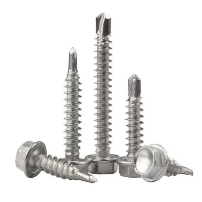 China Heavy Duty DIN15480  Hexagonal Self Drilling Screw With Washer for sale