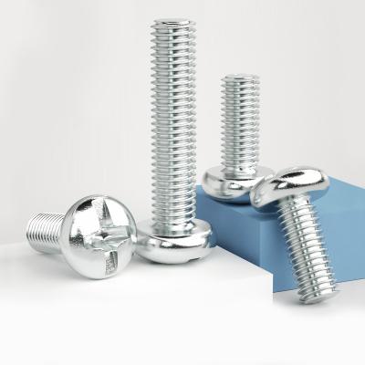 China Stainless Steel 304 316 Screws , Cross Recessed Pan Head Machine Screw for sale