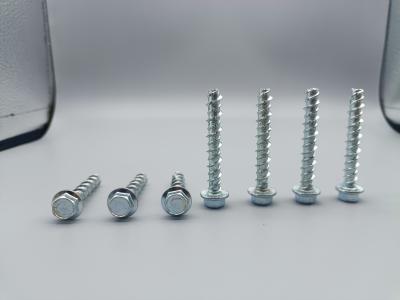 China Heavy Duty Hex Flange Concrete Screw Anchor Bolts Hardwares for sale