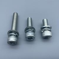China Premium Zinc Plated Hex Socket Bolts 12.9 Class with DIN 912 Standard for sale
