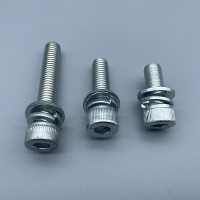 China Premium Zinc Plated Hex Socket Bolts 12.9 Class with DIN 912 Standard for sale