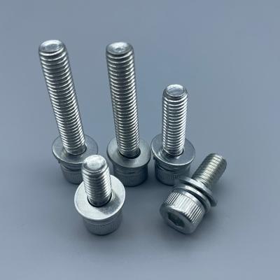 China Heavy Duty Grade 12.9 Hex Head Cap Screws with Zinc Coating for sale