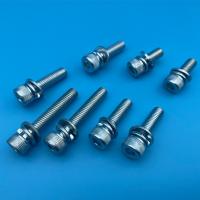 China ISO 4762 Certified M3-M8 Hex Socket Allen Screws with Zinc Plated for sale