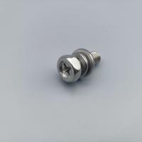 China Stainless Steel Cross Recessed Hex Bolt With Lock Washer And Plain Washer for sale