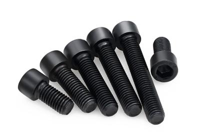 China Professional Allen Head Black Hex Carton Steel Bolt Length 5-85mm Grade 8.8 for sale