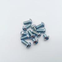 China Grade 8.8 Carbon Steel Blue White Zinc Hex Socket Pan Head Screws for sale