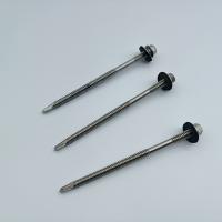 China DIN Hex Flange Head Self Drilling Screw with EPDM Washer for sale