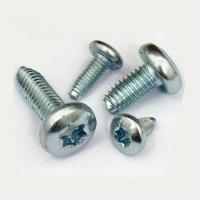 China Zinc Plated Hexalobular Socket Pan Head Tapping Thread Rolling Screws DIN7500 for sale