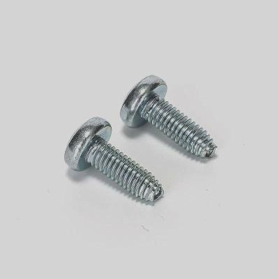 China Thread Size M2 M10 Zinc Plate Pan Head Screw DIN7500 PE for sale