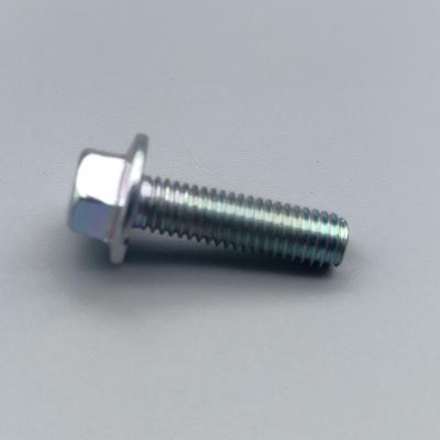 China DIN6921 Industrial Grade Machine Bolt with Full Thread and Plate Zinc Coating for sale