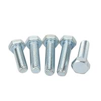 China GB5783 Class8.8 Zinc Galvanized Hex Head Bolt For Machinery for sale