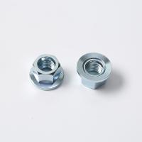 China China Manufacturer ISO 4161 Metric Hex Flange Nuts Plain or Zinc Coated for sale