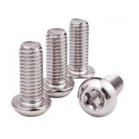 China Torx Pan Head Machine Screws ISO7380 Zinc Plated Carbon Steel for sale