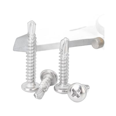 China DIN7504 GradeA2 High Strength Cross Pan Head Self-Drilling Screw for sale