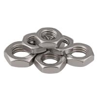 China ISO4035 Hex Thin Nut Stainless Steel Zinc Coated M3-M24 for sale