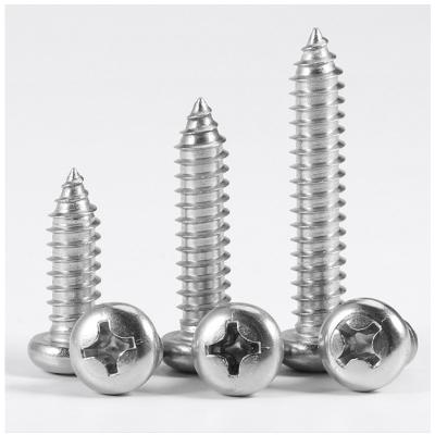 China DIN7981 Slotted Posidriv Self Tapping Screw Type C Point for sale