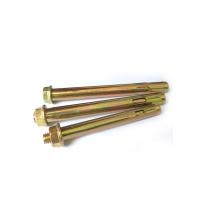 China Corrosion-resistant Carbon Steel Sleeve Anchor With Hex Flange Nut Zinc Plated for sale