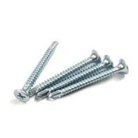 China DIN18182 High-Quality Carbon Steel Cross Drive Zinc Plated Self-Drilling Screws for sale
