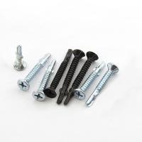 China Flat Head Self Drilling Screw with 0.125 Inch Head Height for Building Applications and OEM Customized Service for sale