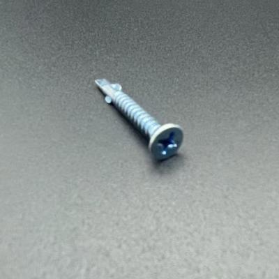 China Countersunk Cross Head Double Ear Anti Slip Self Drilling Screw for sale