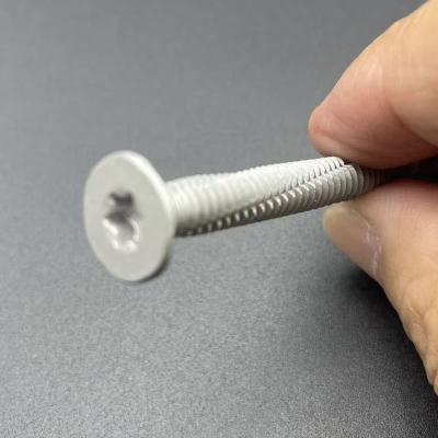 China Salt Spray Test For 1000 Hours Plum Blossom Countersunk Self Drilling Screw for sale