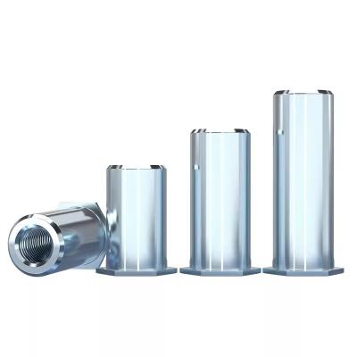 China 8.8 Grade Carbon Steel Galvanized Hexagon Head Blind Hole Rivet Stud with DIN Standard for sale