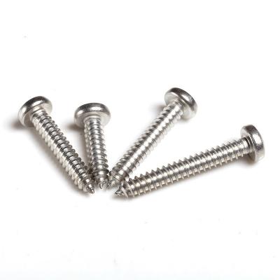 China GB845 Cross Recessed Pan Head Self Tapping Screws Stainless Steel/Carbon Steel Anti-Corrosion Wide Applications for sale
