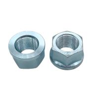 China DIN74361 Zinc Plated Hex Flange Wheel Hub Nuts for sale