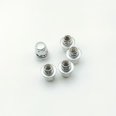 China Metric Thread Chrome-Plated Hex Lock Wheel Hub Nuts for Auto Parts for sale