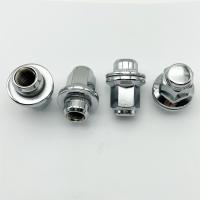 China M12*1.25 Chrome-Plated Carbon Steel Hex Wheel Hub Nuts for sale