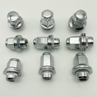China Chrome-Plated Hex Flange Wheel Hub Nuts For automobile parts for sale