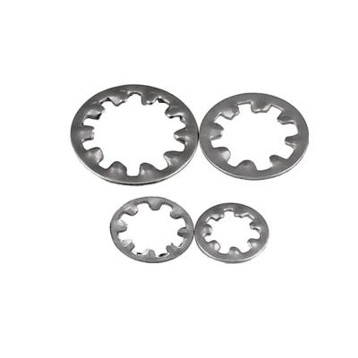 China Corrosion Resistant DIN6797J Lock Washer Internal Teeth for Secure Fastening for sale