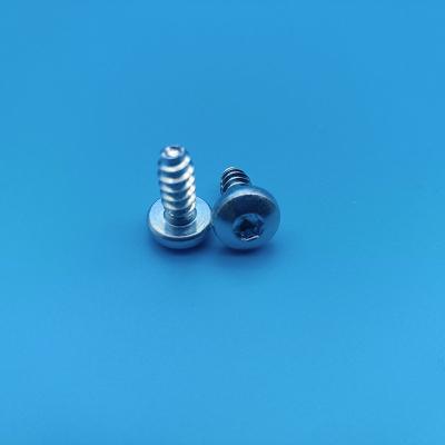 China Zinc Plate Pan Head Tapping Screw DIN7500 PE for sale
