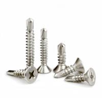 China Zinc Plated DIN7504P Self-Drilling Screw with Phillips Drive for Metal To Metal Fastening for sale