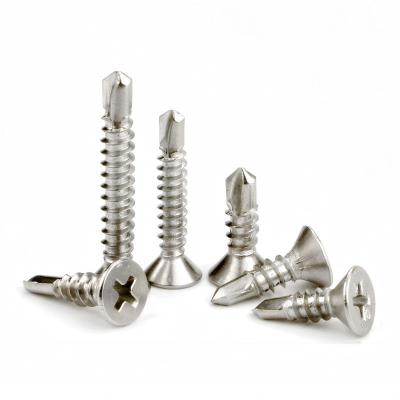 China Zinc Plated DIN7504P Self-Drilling Screw with Phillips Drive for Metal To Metal Fastening for sale