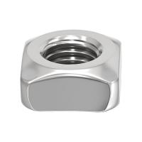 China GB39 Square Nut, Full Thread, Smooth Burr-Free Edges for sale