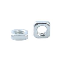 China High Strength Carbon Steel GB39 Square Nut with Electro Galvanized Surface for Secure Fastening for sale