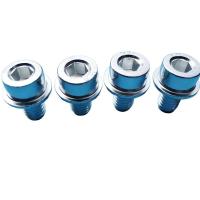 China DIN251 Hex Socket Flange Head Allen Bolt Zinc Plated 8.8 Grade M3-M10 for sale