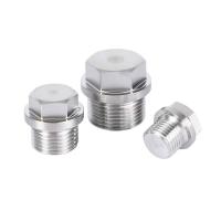 China High Strength DIN910 Hexagon Head Screw Plug Black Oxide Finish Steel for sale