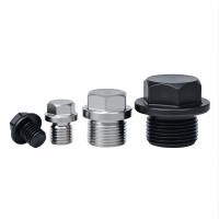 China DIN910 Standard Hexagon Head Pipe Plug Carbon Steel Zinc Plated for Industrial Sealing for sale