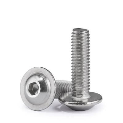 China A2-70 / A4-80 Stainless Steel ISO 7380-2 Flanged Button Head Torx/Hex Screws for sale