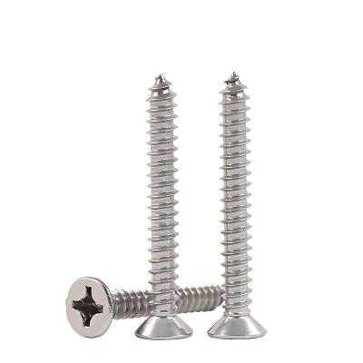 China DIN 7982 Pozidriv Countersunk Head Self Tapping Screws Phillips Alternative for sale