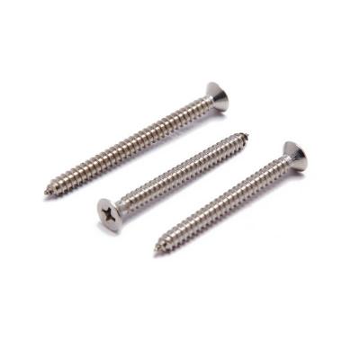 China A2 A4 Stainless Steel Countersunk Self Tapping Screws DIN 7982 for sale