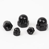 China GB923 Hexagon Acorn Nuts Carbon Steel Black Oxide Fasteners for sale