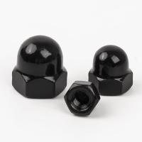 China GB923 Hexagon Acorn Nuts Carbon Steel Black Oxide Fasteners for sale