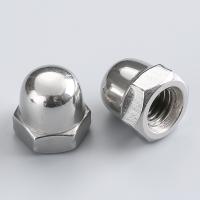 China Clean Deburred Finish Acorn Cap Nuts Hexagon Dome Cover GB923 for sale