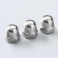 China Clean Deburred Finish Acorn Cap Nuts Hexagon Dome Cover GB923 for sale