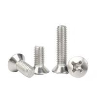China GB/T 820 Cross Recessed Raised Countersunk Head Screws for sale