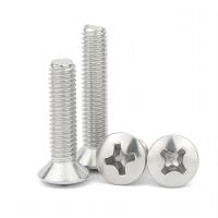China GB/T 820 Cross Recessed Raised Countersunk Head Screws for sale