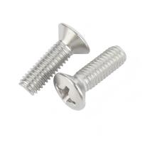 China OEM GB/T 820 Cross Recessed Raised Countersunk Head Bolts Stainless Steel for sale